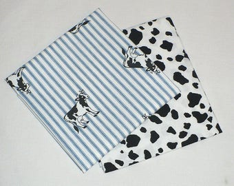 Cow print fabric | Etsy