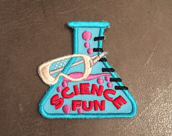 Science patch | Etsy