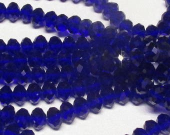 Royal blue crystal | Etsy