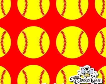 Softball decal | Etsy
