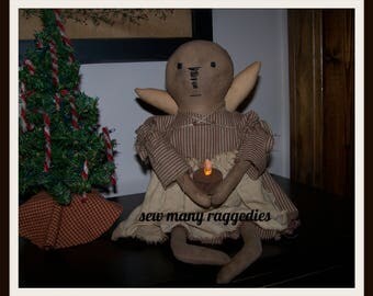 Primitive angel doll | Etsy