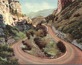 CH Rockey Old Bearded Man Resting on Bench Manitou
