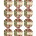 Baking Labels Cookie Bag Labels Christmas Gift Labels