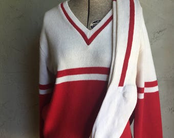 Cheerleader sweater | Etsy