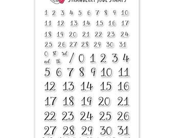 Calendar stamp | Etsy