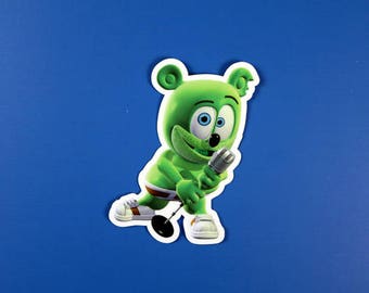 Gummibär The Gummy Bear Sticker Sheets Smiling Face