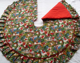 Large tree skirt | Etsy