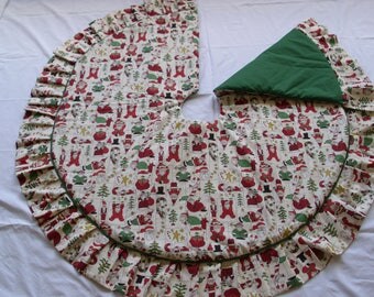 Large tree skirt | Etsy