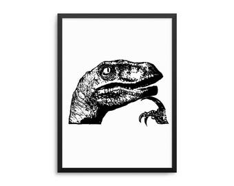Philosoraptor | Etsy