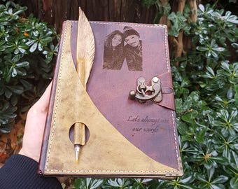 Personalized journal | Etsy