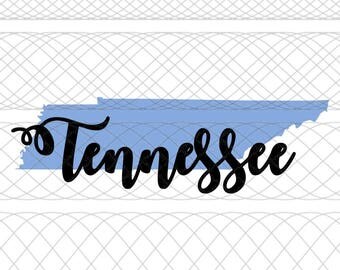 Tennessee outline | Etsy