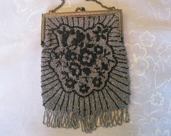 Antique beaded purse | Etsy