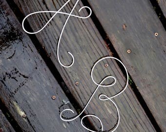 Cursive wall letters | Etsy