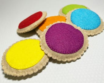 Felt cookies | Etsy