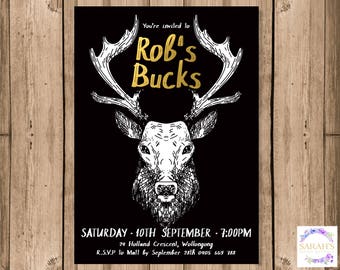 Bachelor party invitation | Etsy