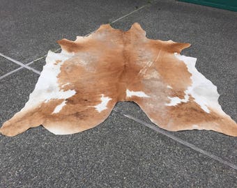 White cowhide rug | Etsy