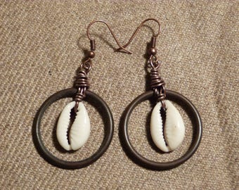 Shell earrings | Etsy