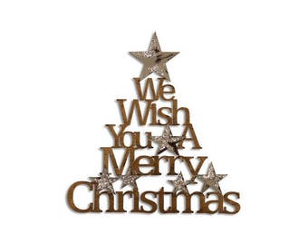 We wish you a merry | Etsy