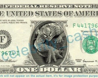 Custom Personalized Dollar Bill Your face on REAL Money