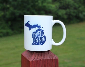 Michigan mug | Etsy