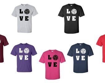 Volleyball t shirt | Etsy