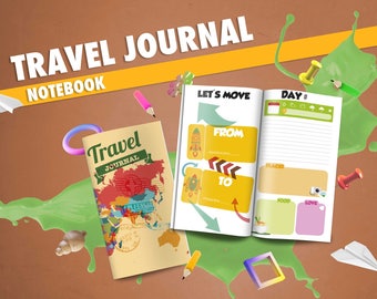 Travel journal | Etsy