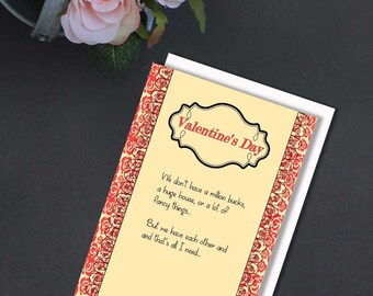 Digital valentine | Etsy