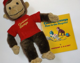 Curious george shirt | Etsy