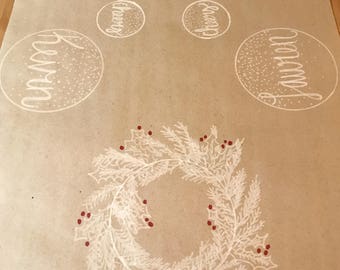 Paper table runner | Etsy