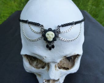 Black head chain | Etsy