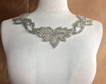 Crystal applique | Etsy