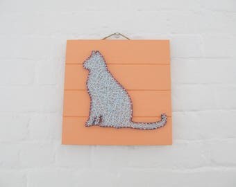 Cat string art | Etsy