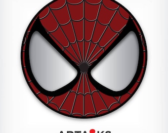 Spiderman sticker | Etsy