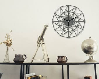 Wood wall clock | Etsy