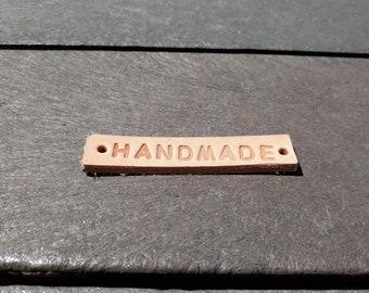 Leather label | Etsy