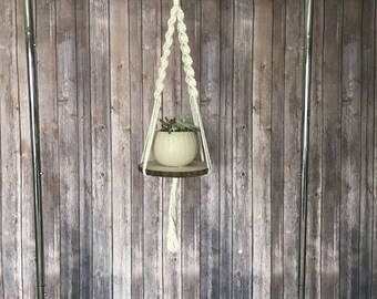Macrame pot holder | Etsy