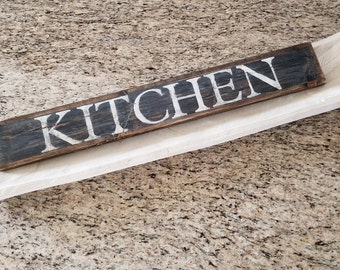 Wooden kitchen sign | Etsy