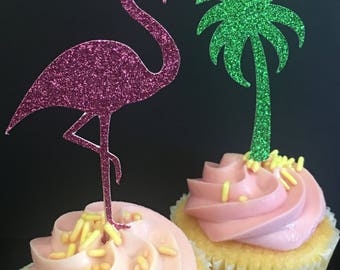 Flamingo tree topper | Etsy