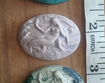 Mermaid cameo | Etsy