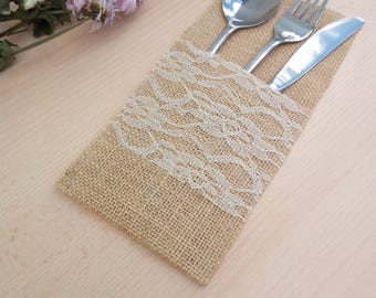 Silverware wraps | Etsy