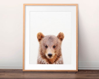Bear print | Etsy