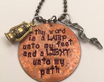 Light unto my path | Etsy