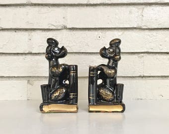 Poodle bookends | Etsy
