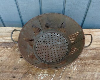 Metal colander | Etsy