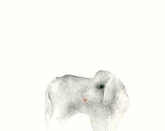 Lamb painting | Etsy