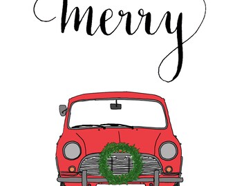 Car illustration | Etsy