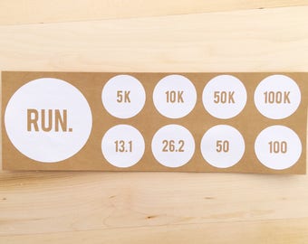 Running decal | Etsy