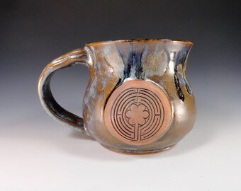 Fancy-dancy functional art pottery by SidhefireArts on Etsy