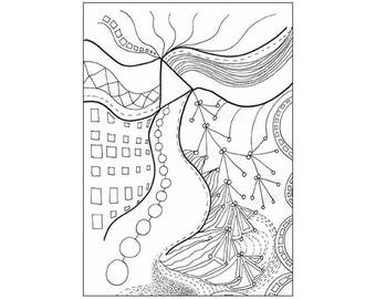 Art greeting card | Etsy