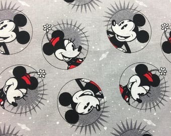 Mickey mouse fabric | Etsy
